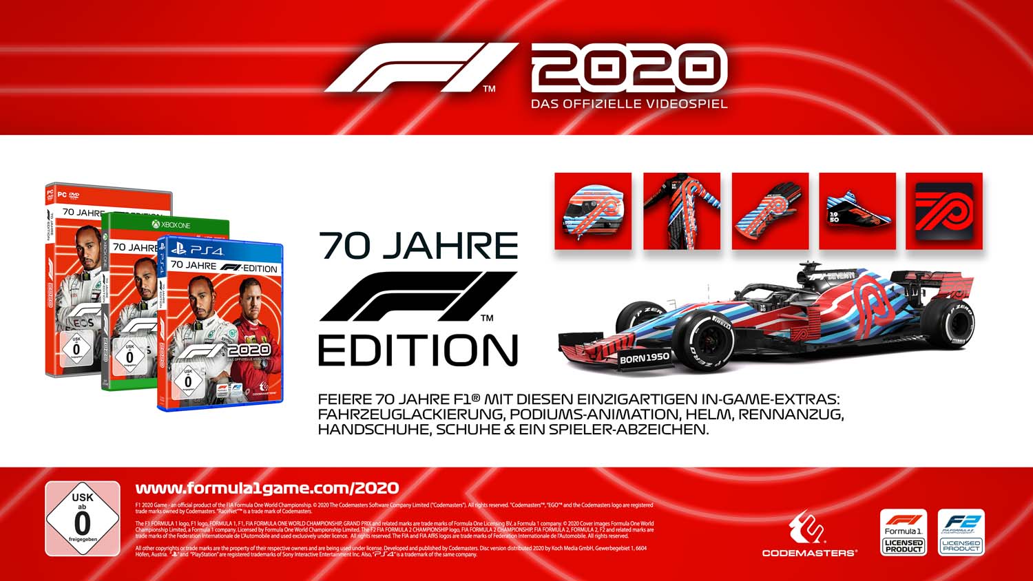 F1 2020 [Schumacher Deluxe Edition] {PlayStation 4}